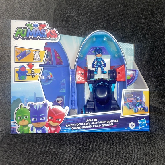 Toys | Pj Masks 2in1 Hq Playset Headquarters And Rocket New In Box ...